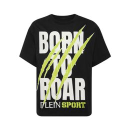 Plein Sport Jungen T-Shirt "Scratch", gr&uuml;n, Gr. S, Obermaterial: 100% Baumwolle, Shirts