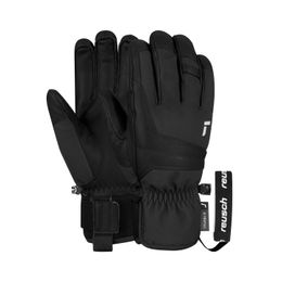 Reusch Damen Skihandschuhe "Experience R-TEX XT"schwarz, Gr. 7,5, 70% Polyester, 30% Rindsleder, Handschuhe, extra warm, wasserdicht und atmungsaktiv