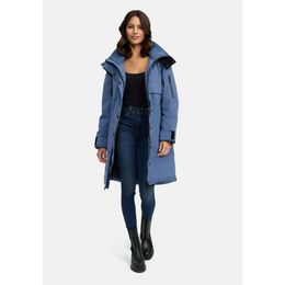 Marikoo Damen Winterjacke "Anoukaa"dusty blau, Gr. S, Obermaterial: 100% Polyester; Futter: 100% Polyester; Wattierung: 100% Polyester; Ärmelfutter: