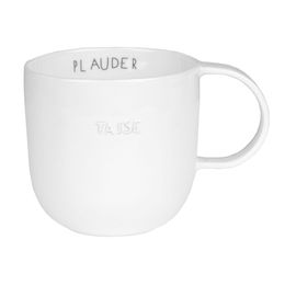 R&auml;der Henkelbecher PLAUDERTASSE