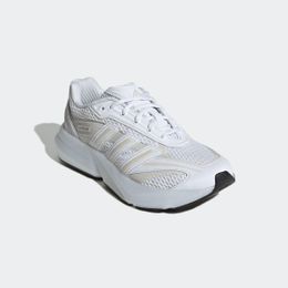 Damen Sneaker "LIGHTBLAZE GLOW", adidas Sportswear, Gr. 43, wei&szlig;, Synthetik, Textil, Schuhe