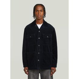 G-Star Raw Outdoorjacke G-STAR "Chore Jacke", Herren, Gr. L, salute, Obermaterial: 100% Baumwolle, Jacken Outdoorjacke