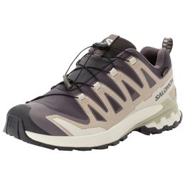 Salomon Damen Trailrunningschuh "XA PRO 3D V9 GORE-TEX W", Gr. 43nine iron, oxford tan, alfalfa, Synthetik, Textil, Schuhe, wasserdicht