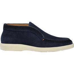 Santoni Loafer - Halfhoge Instapper Donkerblauw - Gr. UK_8 - in Blau - f&uuml;r Damen