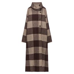 Adolfo Dominguez Mantel Damen Gr&ouml;&szlig;e XL sand / schoko Wintermantel