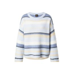 BOSS Pullover 'C_Fosset' Damen Gr&ouml;&szlig;e L beige / blau / hellblau / schwarz