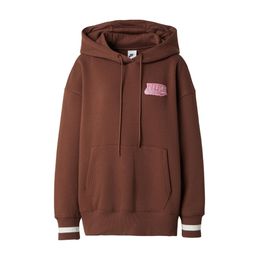 Nike Sportswear Sweatshirt 'PHNX FLC' Damen Gr&ouml;&szlig;e S braun / pink / wei&szlig;
