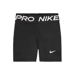 Nike Sportshorts 'Pro' M&auml;dchen Gr&ouml;&szlig;e 122/128 schwarz / wei&szlig;