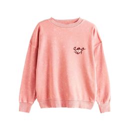 next Sweatshirt Damen Gr&ouml;&szlig;e L pfirsich / lachs / kirschrot / wei&szlig;