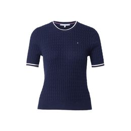 Tommy Hilfiger Pullover Damen Gr&ouml;&szlig;e XXL blau / wei&szlig;