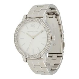 Michael Michael Kors Uhr 'Corey' Damen Gr&ouml;&szlig;e One Size silber / wei&szlig;