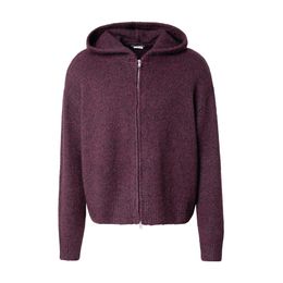 WEEKDAY Strickjacke Herren Gr&ouml;&szlig;e XS bordeaux