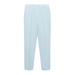 Mango Pleated Pants 'Boreli' female Blue size 44