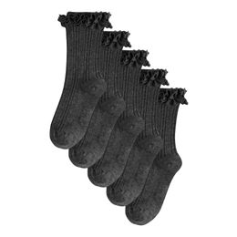 Clarks Socken M&auml;dchen Gr&ouml;&szlig;e 23/26 anthrazit