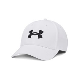 Baseball Cap Under Armour "MEN'S UA BLITZING", Herren, Gr. M (56/58), weiß (weiß 100), Kunstfaser, Caps