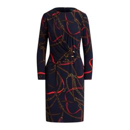 Lauren Ralph Lauren Kleid Damen Gr&ouml;&szlig;e 38 marine / braun / gelb / rot Sommerkleid
