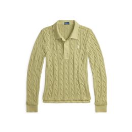 Polo Ralph Lauren Pullover Damen Gr&ouml;&szlig;e L hellbeige / kiwi