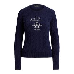 Lauren by Ralph Lauren Lauren Ralph Lauren Pullover Damen Gr&ouml;&szlig;e XL marine / wei&szlig;