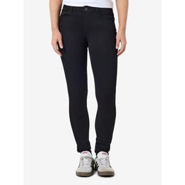 Skinny-fit-Jeans Noisy may "NMJEN NW SKINNY SHAPER JEAN JT176BL NOOS", Damen, Gr. 25, Länge 32, schwarz, Denim/Jeans, Obermaterial: 73% Baumwolle, 23% Polyester, 3% Viskose, 1% Elasthan, unifarben, skinny fit, Jeans