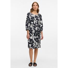Midikleid Eterna "LOOSE FIT", Damen, Gr. 38, Normalgrößen, schwarz, 100% Viskose, Kleider Midikleid
