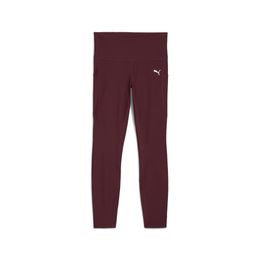 Trainingstights Puma "Puma RUN Ultraform 7/8-Leggings Damen", Damen, Gr. L, Normalgr&ouml;&szlig;en, ruby shimmer rot, Obermaterial: 77% Polyester, 23% Elasthan; Innenbund: 87% Polyester, 13% Elasthan, unifarben, eng, Hosen