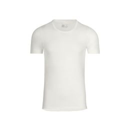 Funktionsshirt TRIGEMA "TRIGEMA T-Shirt aus Merinowolle", Damen, Gr. L, beige (natur), 80% Wolle (Merinowolle), 20% Polyamid, Shirts Funktionsshirt