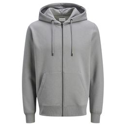 Jack & Jones Jack & Jones Sweatjacke 'Star' Herren Gr&ouml;&szlig;e S grau