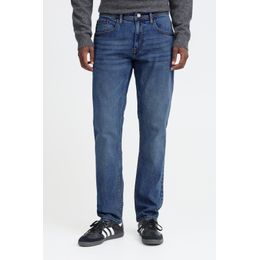 Regular-fit-Jeans Blend "BHTWISTER PP NOOS", Herren, Gr. 30, Länge 32, blau (denim middle blau), Denim/Jeans, Obermaterial: 98% Baumwolle, 2% Elasthan, Abriebeffekte, regular fit knöchellang, Jeans