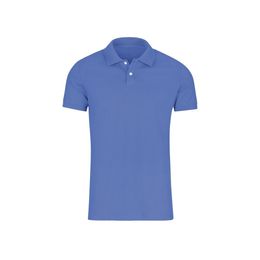 Poloshirt TRIGEMA "TRIGEMA Poloshirt aus elast. Piqué", Damen, Gr. M, lila (lavendel), 94% Baumwolle, 6% Elasthan, Basic, Shirts