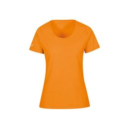 TRIGEMA Damen T-Shirt "TRIGEMA T-Shirt aus Biobaumwolle"curry, c2c, Basic, Gr. M, 100% Baumwolle (Bio-Baumwolle kbA), Shirts