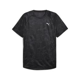 Trainingsshirt Puma "RUN VELOCITY T-Shirt Herren", Damen, Gr. L, schwarz, Obermaterial: 100% Polyester, bedruckt, regular fit, Rundhals, Shirts