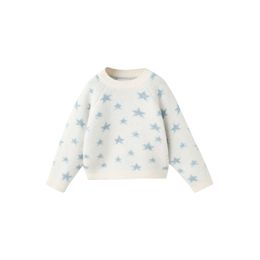 Mango Kids Pullover 'STARRY' M&auml;dchen Gr&ouml;&szlig;e 86 champagner / opal