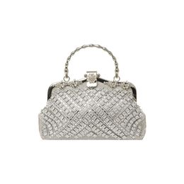 NAEMI Clutch Damen Gr&ouml;&szlig;e One Size silber