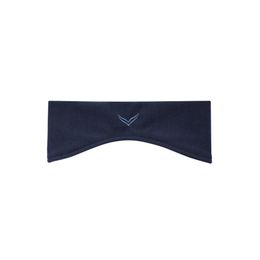 Stirnband TRIGEMA "TRIGEMA Fleecestirnband", M&auml;dchen, Gr. 2, blau (navy), Kunstfaser, M&uuml;tzen Stirnband