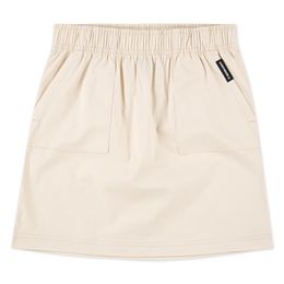 Sommerrock Converse "CNVG WOVEN PATCH POCKET SKIRT", M&auml;dchen, Gr. 158 (XL), beige (light dune), Obermaterial: 98% Baumwolle, 2% Elasthan, R&ouml;cke, f&uuml;r Kinder