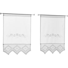 HEINE HOME unisex Fensterbehang wei&szlig;, Gr&ouml;&szlig;e 100x60 cm