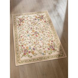 HEINE HOME Witt Teppich, ecru-bunt, Gr&ouml;&szlig;e 60x90 cm - rechteckig