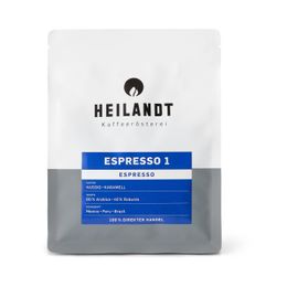Heilandt - Espresso 1 - 250 g Ganze Bohne - Intensit&auml;t: 4/6