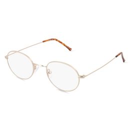 Fielmann BD 350 PANTO CL Brille Unisex | Fassung: Vollrand, Panto, Gold