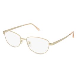 Fielmann MC 499 TR Brille Damen | Fassung: Vollrand, Quadratisch, Gold Gl&auml;nzend