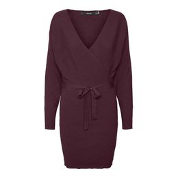 Véro Moda VERO MODA Strickkleid Damen Größe S brombeer