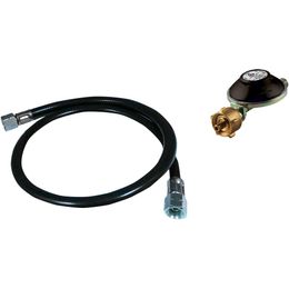 Enders Gasschlauch mit G &frac14;&lsquo;&lsquo; LH Gewinde und Druckregler 50 mbar - Gasregler & Gasschl&auml;uche