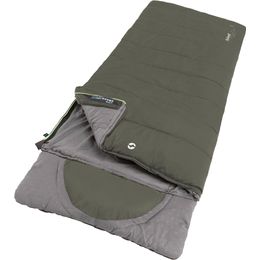 Outwell Contour dark olive Deckenschlafsack Reißverschluss links - Schlafsäcke