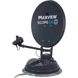 Maxview Scope 50 Vollautomatische Sat-Antenne für Campervans und Wohnwägen Single-LNB / Skew manuell - Camping-Sat-Anlagen