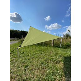 Bent Sonnensegel TC-Zip-Canvas Single aus Baumwoll-Mischgewebe Moos - Pavillons & Tarps