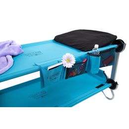 Disc-O-Bed Seitentasche / Organizer f&uuml;r Kid-O-Bed Einzelbett blau - M&ouml;belzubeh&ouml;r