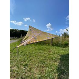 Bent Sonnensegel TC-Zip-Canvas Single aus Baumwoll-Mischgewebe Scandinavian Design forrest blueberrys - Pavillons & Tarps