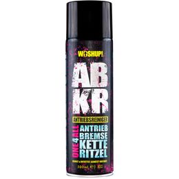WOSHUP! ABKR Antriebsreinigungsspray f&uuml;r Fahrr&auml;der 500 ml - Technik & Wartung