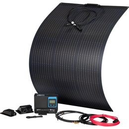 Berger Komplettanlage Deluxe Flex flexibles Solarpanel Set 100 W - Solar-Komplettsets
