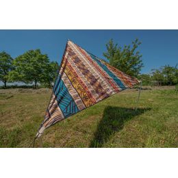 Bent Sonnensegel TC-Zip-Canvas Single aus Baumwoll-Mischgewebe Afrika Design - Pavillons & Tarps